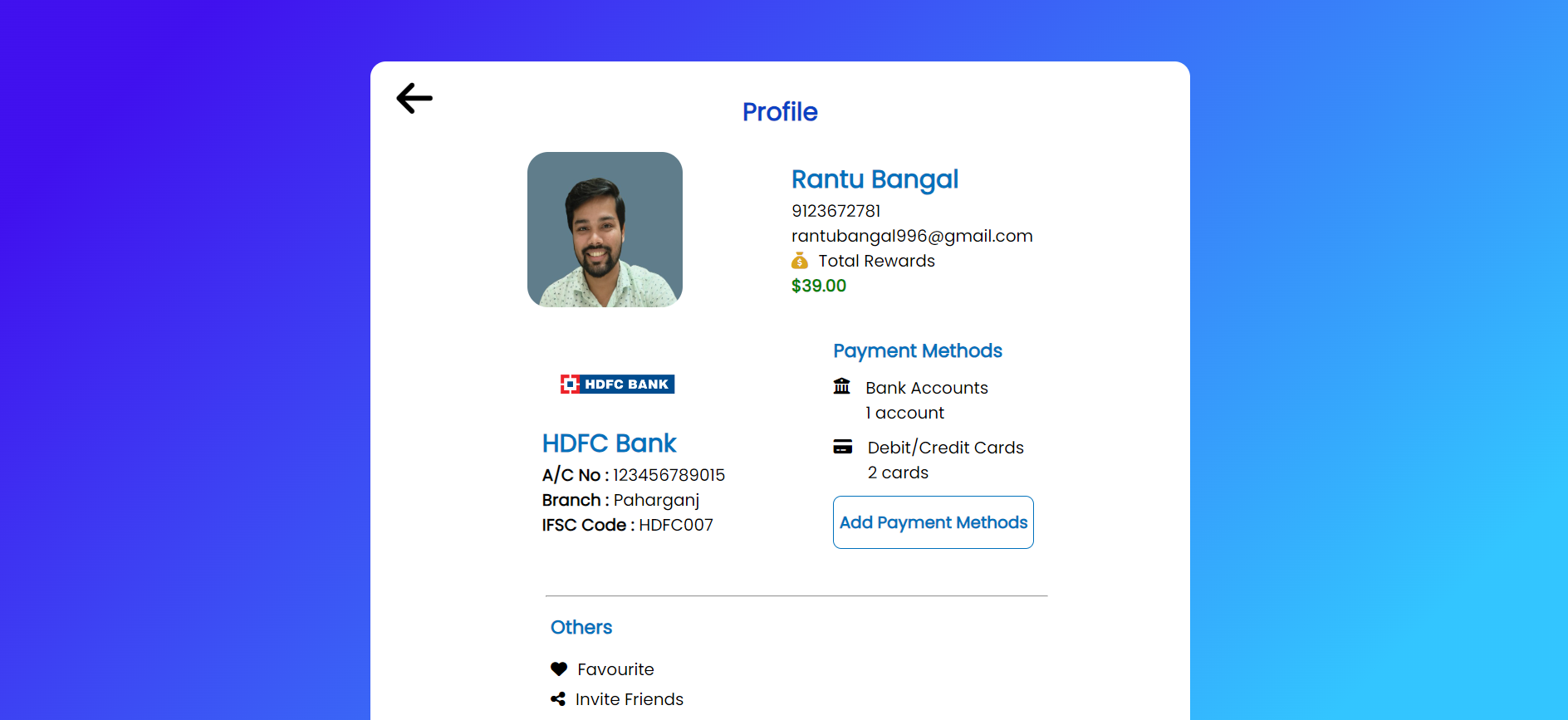 Rantu Bangal | Portfolio